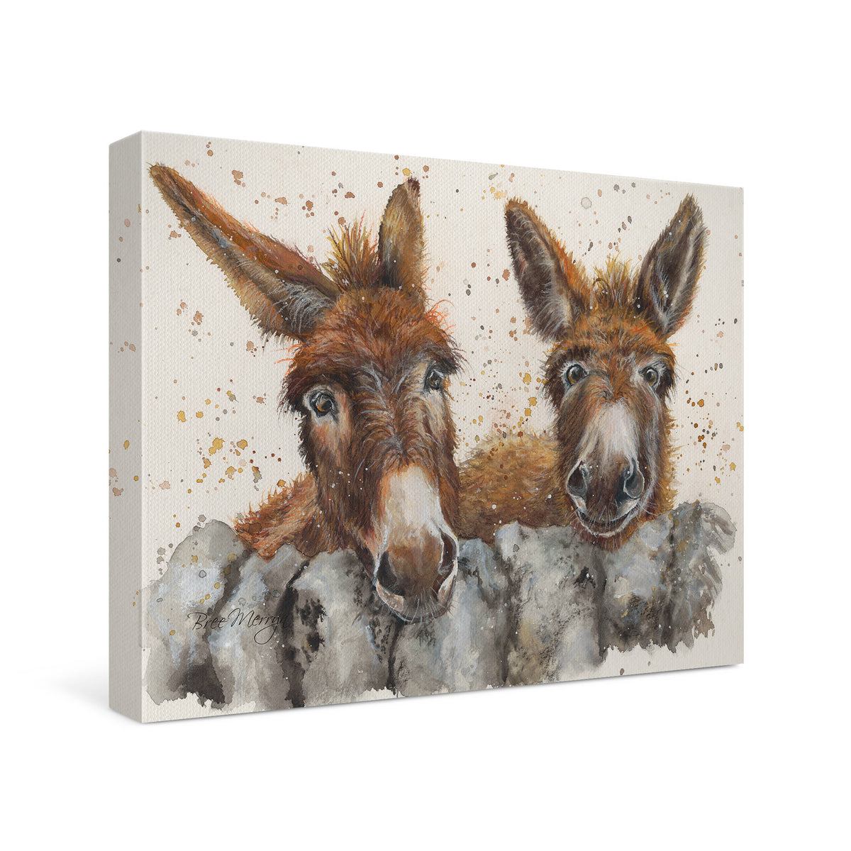 Barney and Fred Canvas Cutie – Bree Merryn Fine Art
