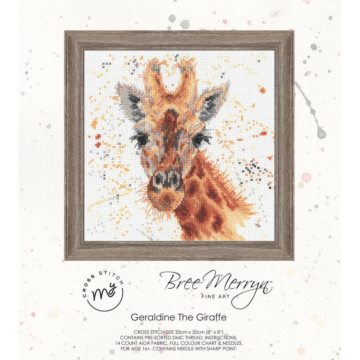 Geraldine Cross Stitch Kit – Bree Merryn Fine Art