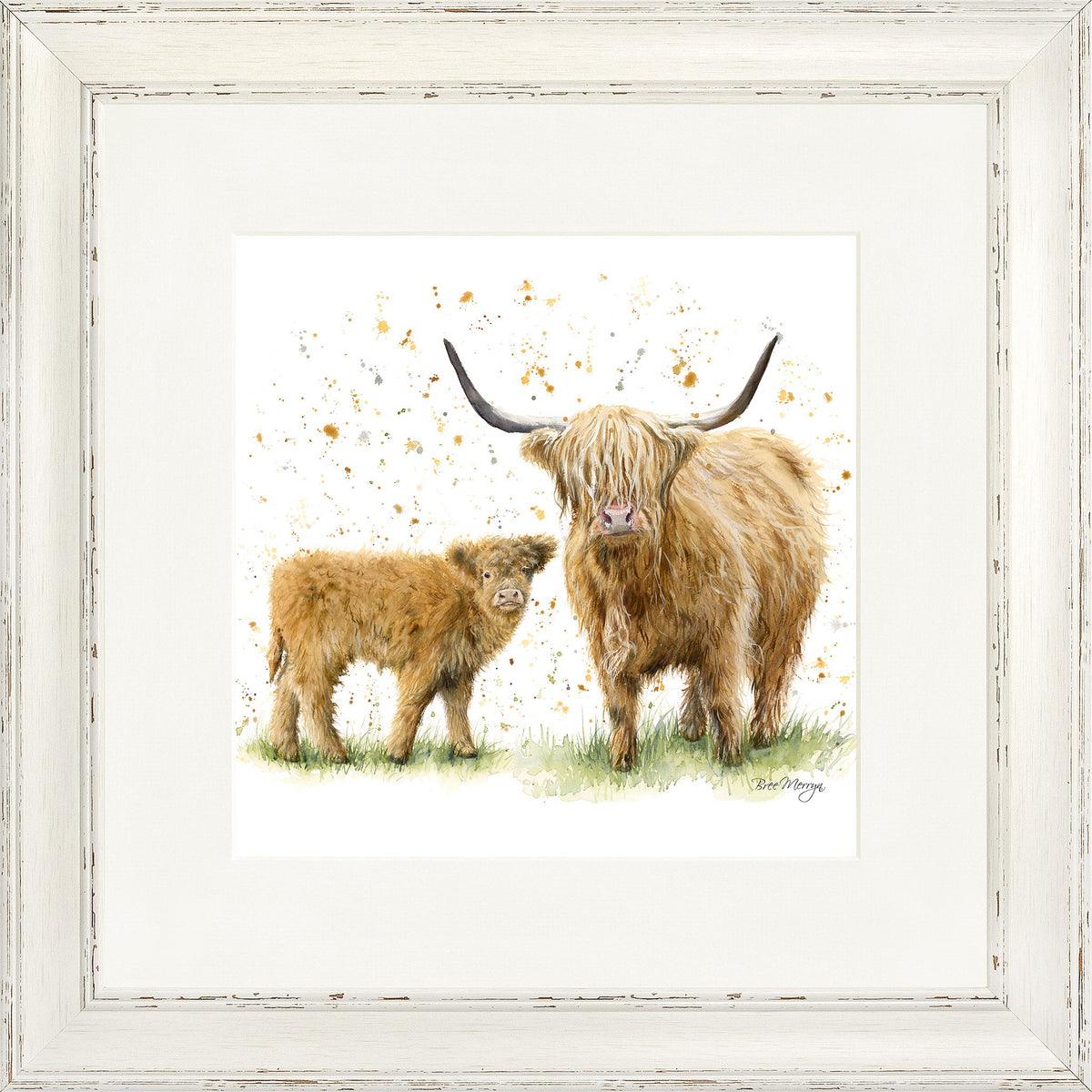Happy Highlands Square Framed Print – Bree Merryn Fine Art